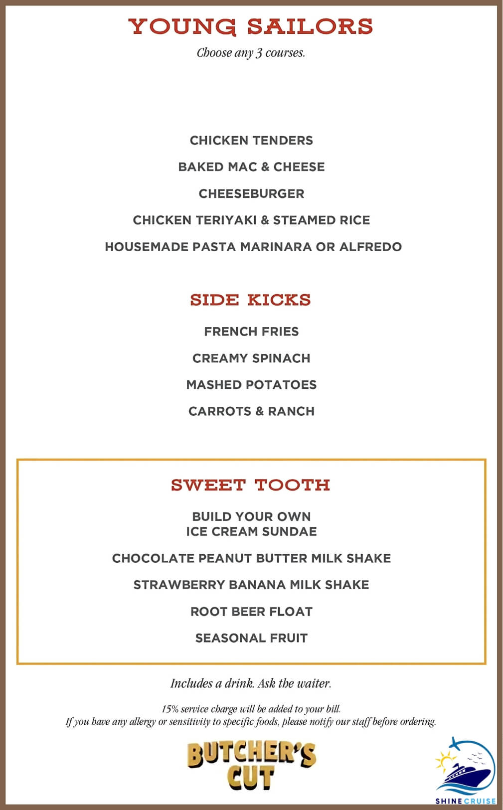 MSC The Butcher's Cut Menu 2025 Reviews, Cost, & Tips