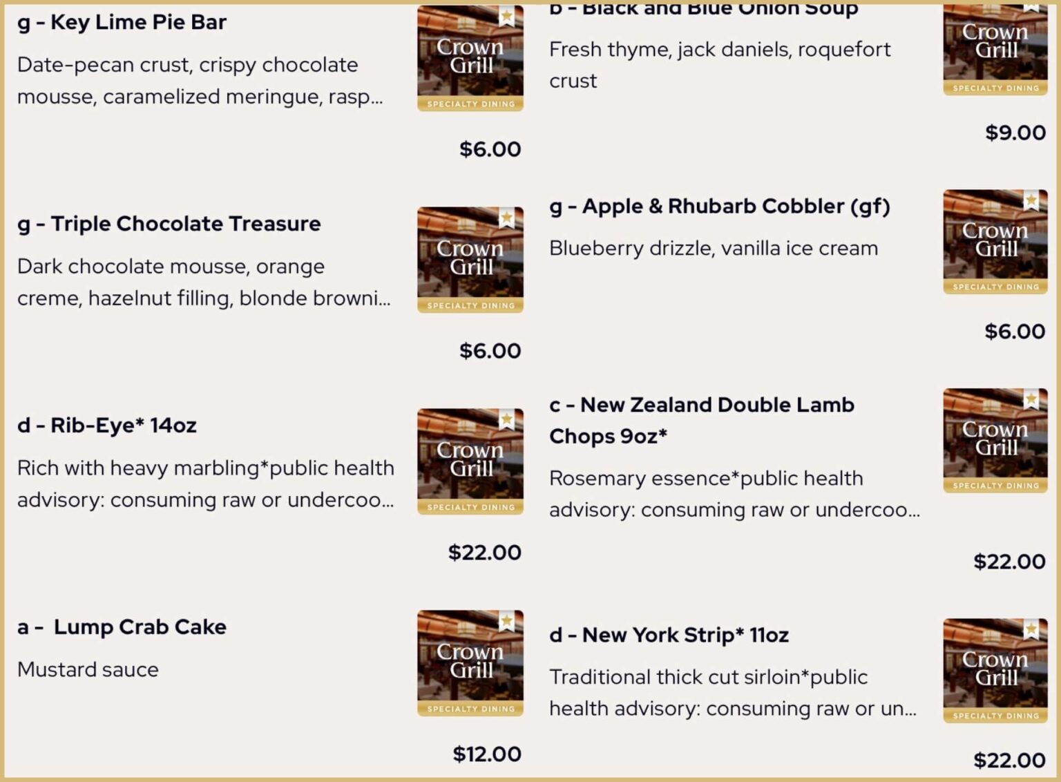 Princess Cruises Room Service Menu 2025 Prices & Tips!