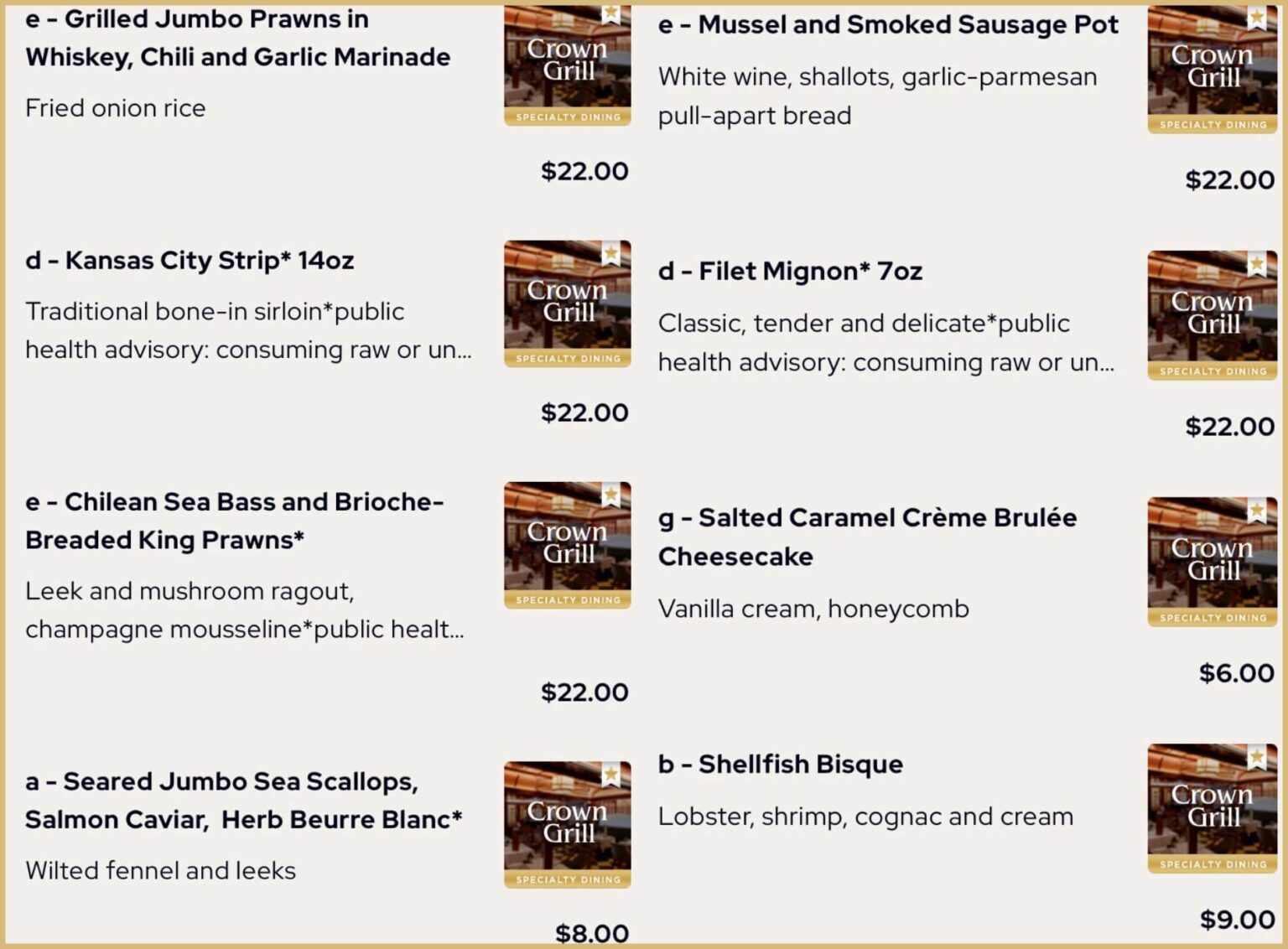 Princess Cruises Room Service Menu 2025 Prices & Tips!