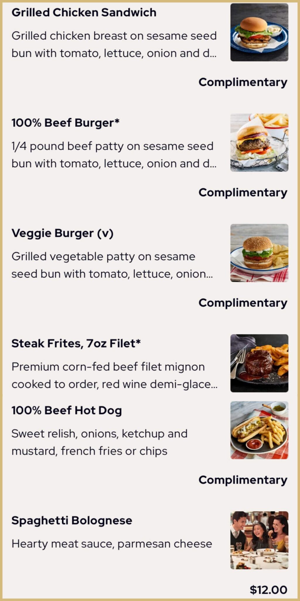 Princess Cruises Room Service Menu 2025 Prices & Tips!