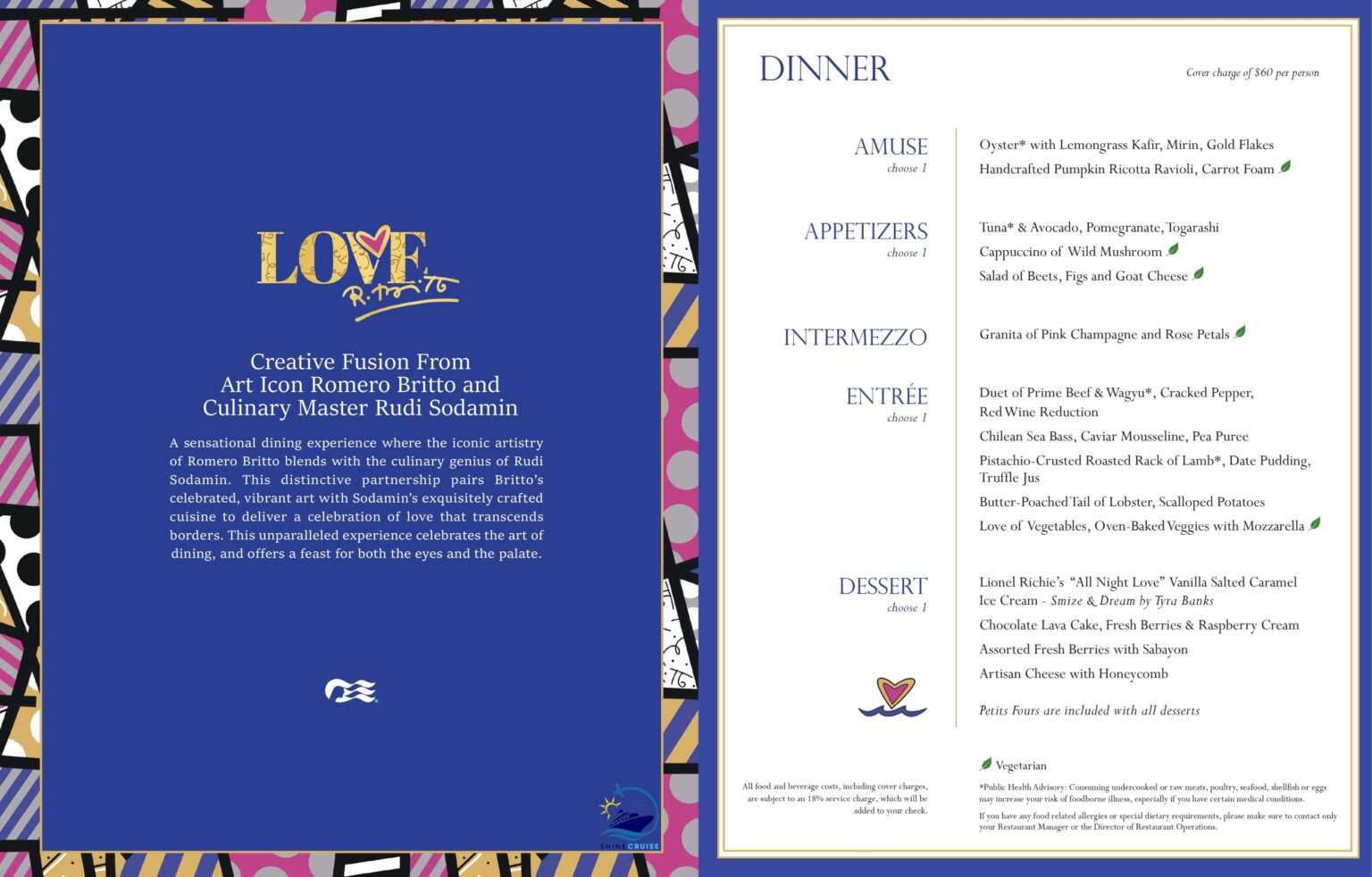 Princess Love by Britto Menus for 2026: Cost & Reviews