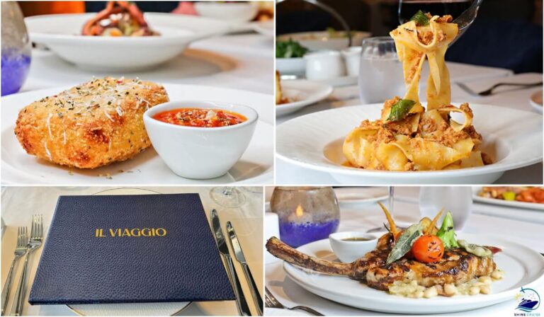 Carnival Il Viaggio Menu 2025 Price, Reviews and Tips