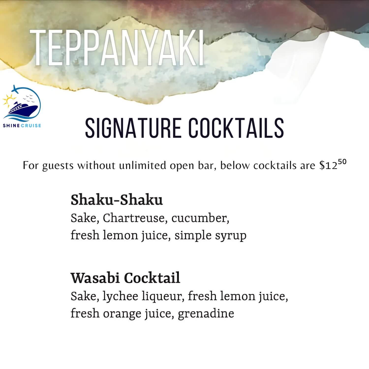 NCL Teppanyaki Menu 2025 Review, Prices, & Tips