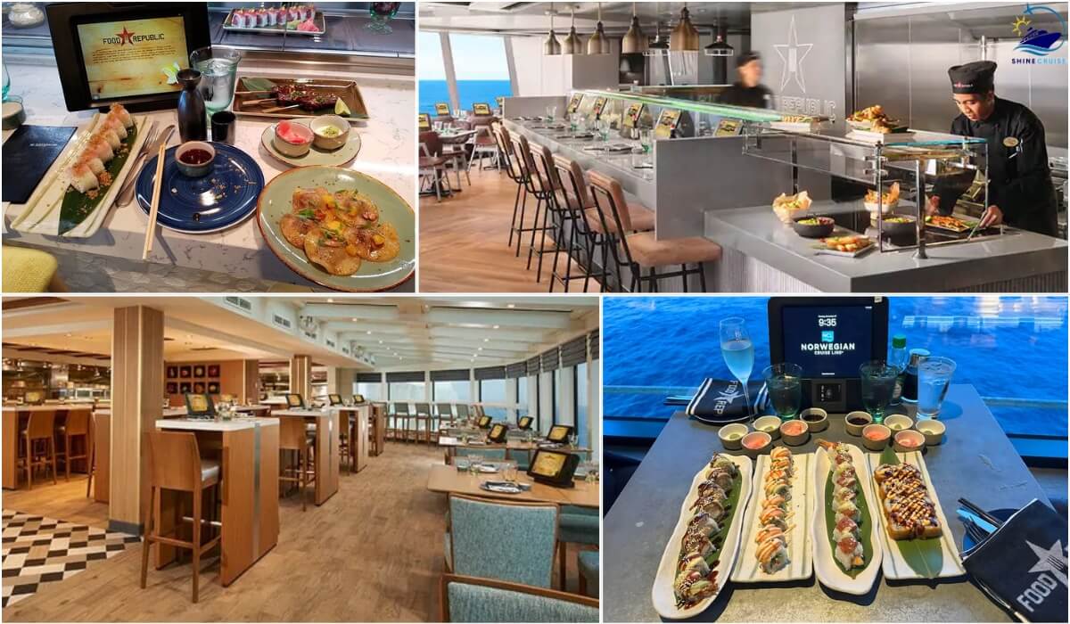 NCL Food Republic Menu for 2026 with Cost & Reviews