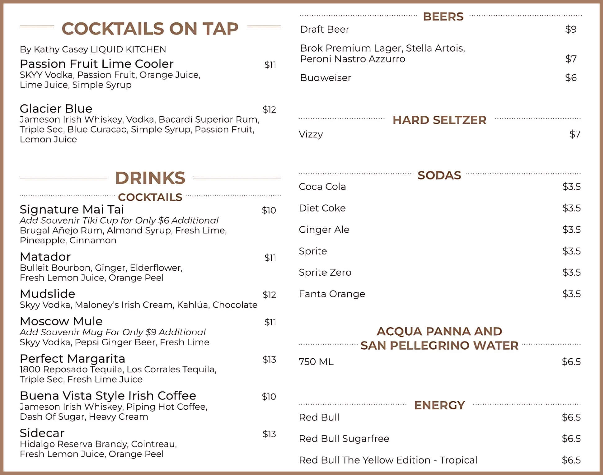 O'Sheehan's NCL Menu 2025 Review & Tips - Shine Cruise