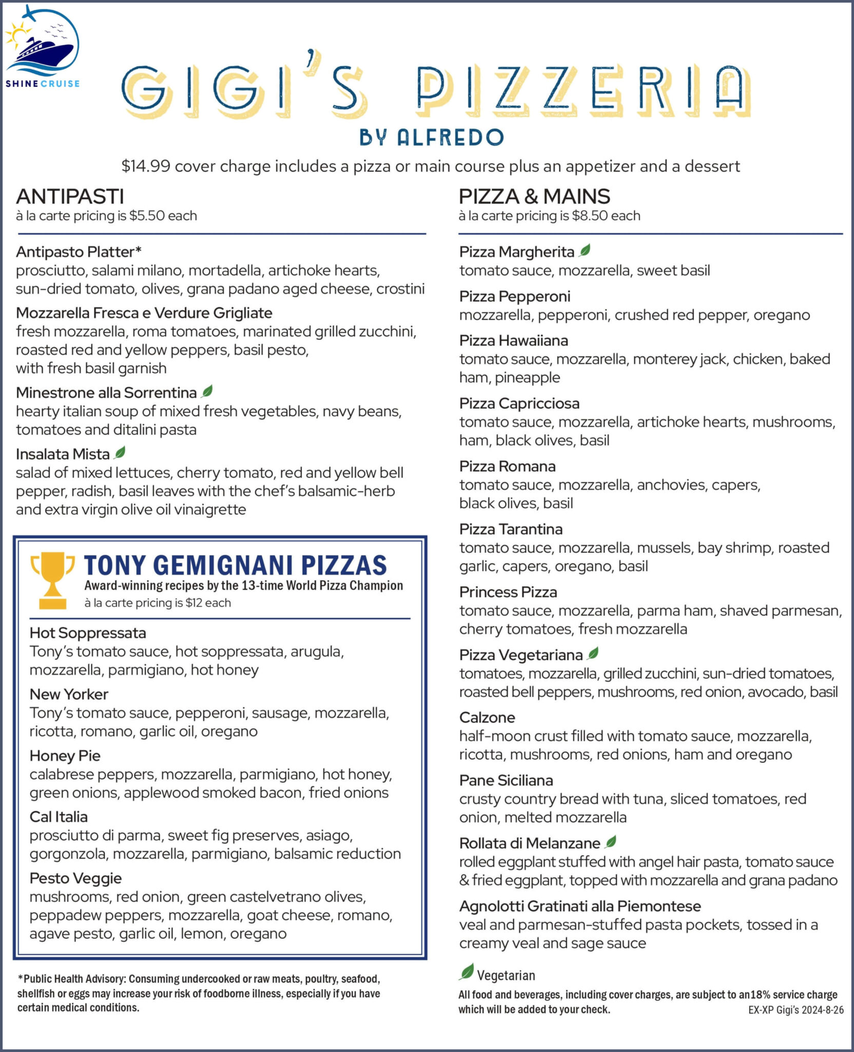 Princess Alfredo's Menu 2025 Review, Prices and Tips