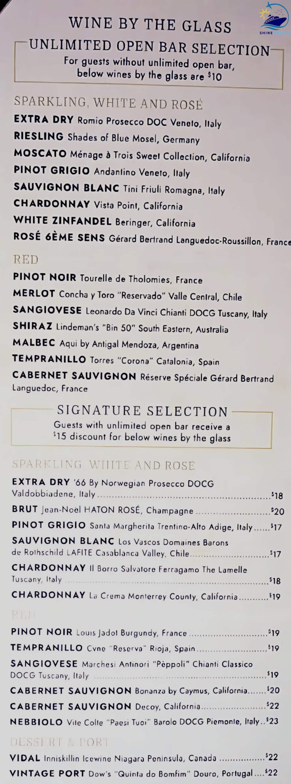 NCL The Local Menu 2025 Review & Tips - Shine Cruise
