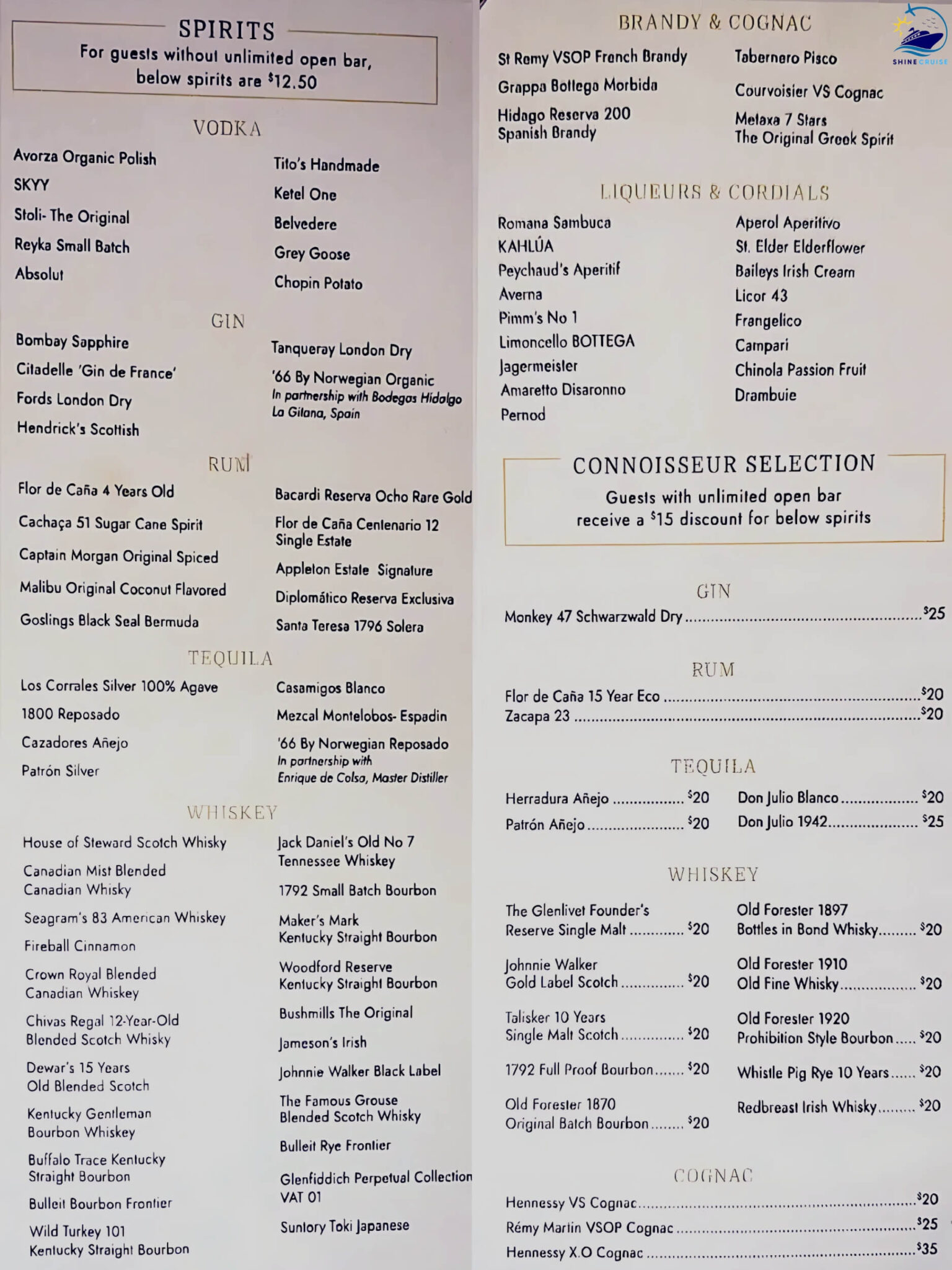 NCL The Local Menu 2025 Review & Tips - Shine Cruise
