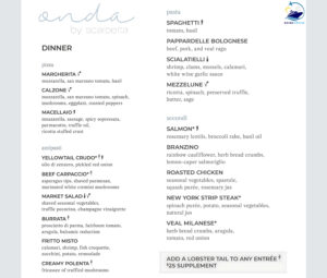 NCL Aqua Restaurants Menus for 2026 - Detailed Guide