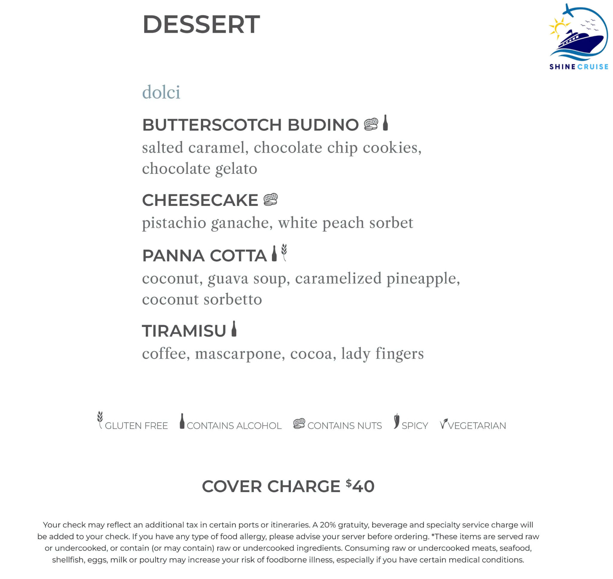 NCL Aqua Restaurants Menus for 2026 - Detailed Guide