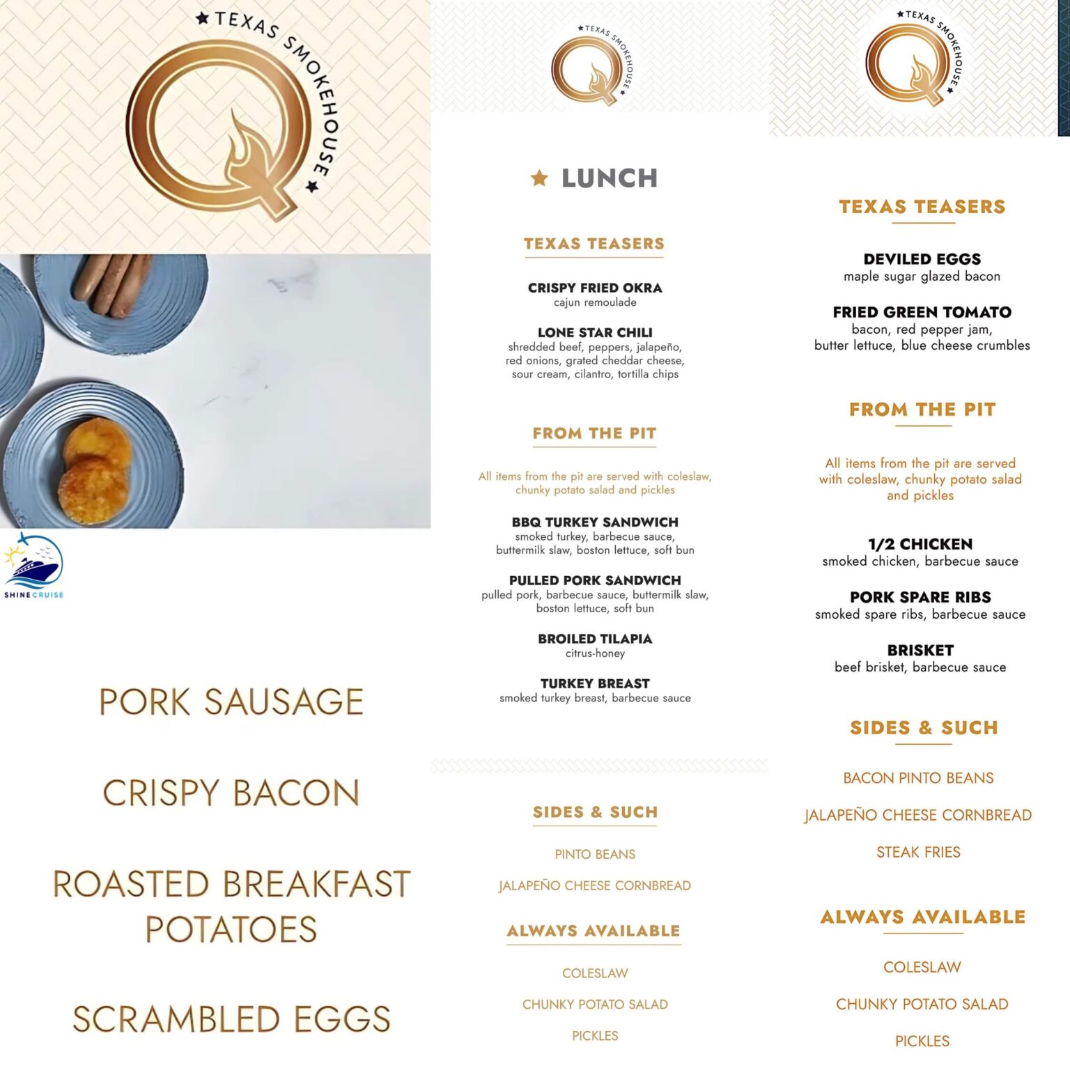 NCL Aqua Restaurants Menus for 2026 - Detailed Guide