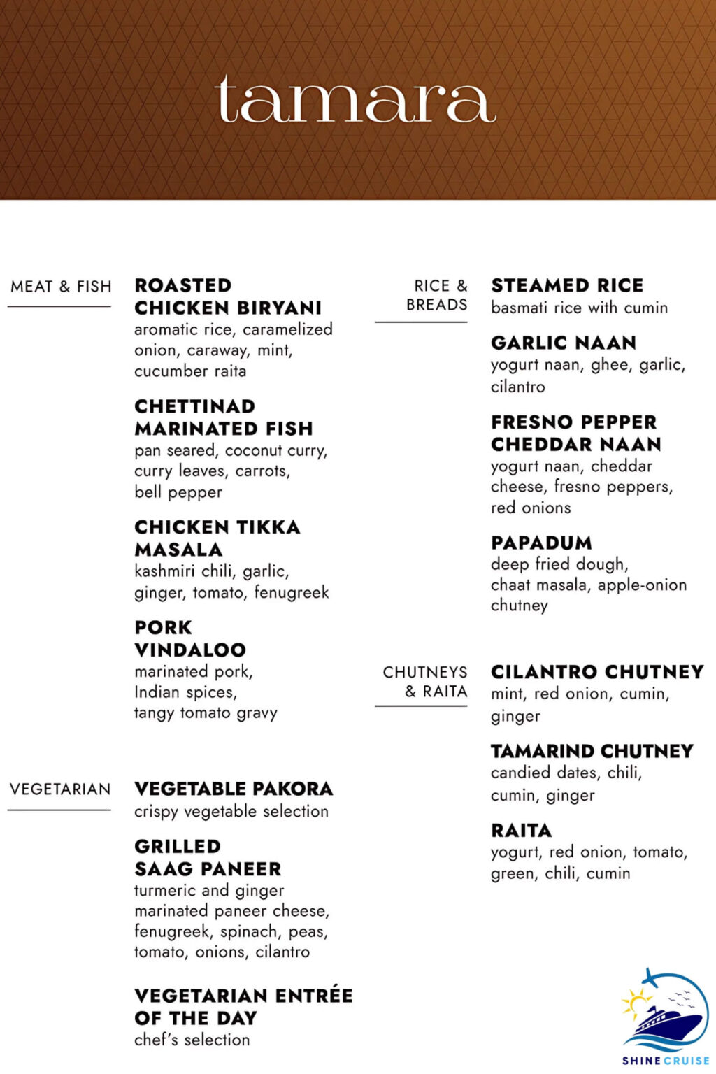 NCL Aqua Restaurants Menu 2025 Complete Guide