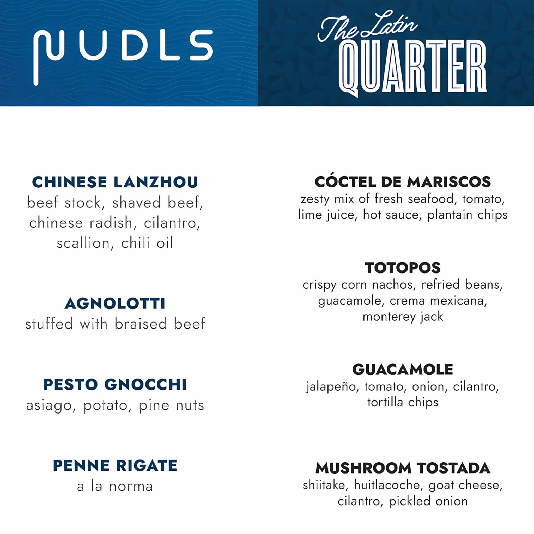Indulge Food Hall NCL Menus for 2026 with Reviews