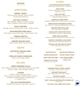 NCL Aqua Restaurants Menu 2025 Complete Guide