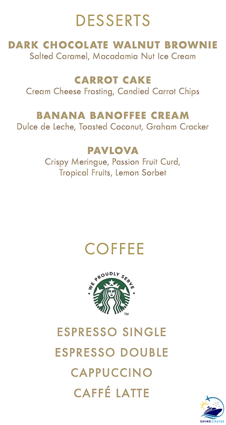 NCL Aqua Restaurants Menu 2025 Complete Guide