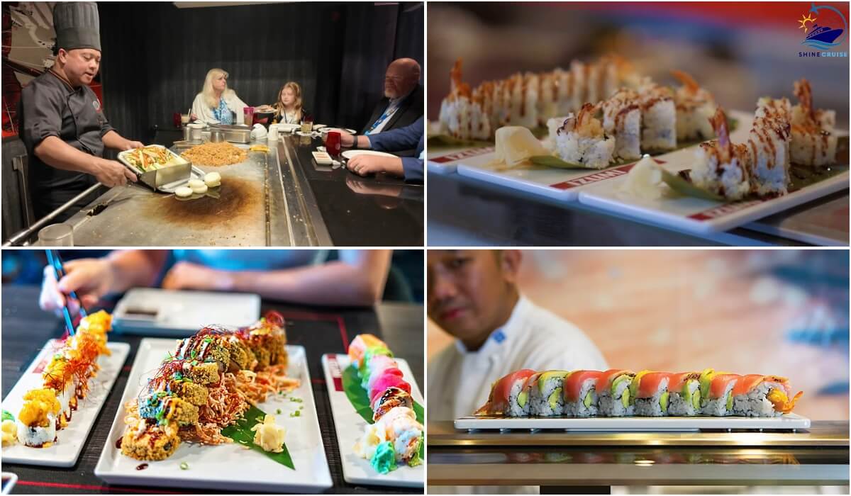 Izumi Hibachi Royal Caribbean Menu for 2026 with Prices