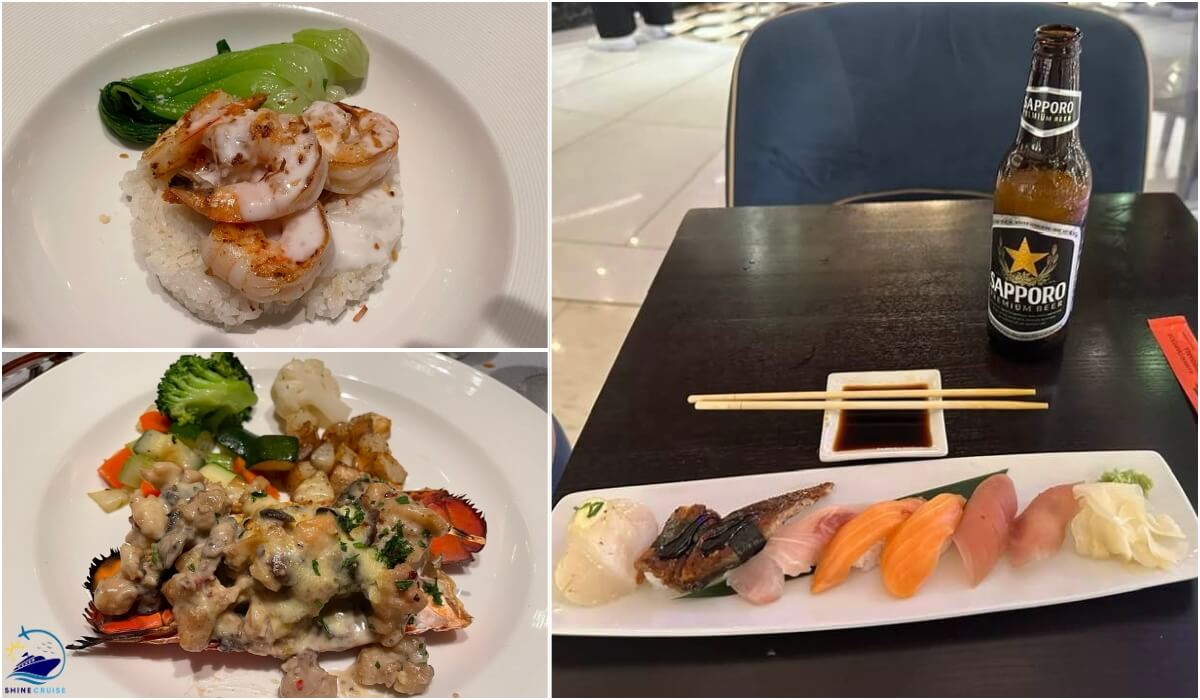 Ocean Terrace Princess Menus for 2026 with Cost & Review