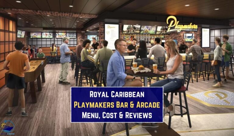 Playmakers Royal Caribbean Menus for 2026