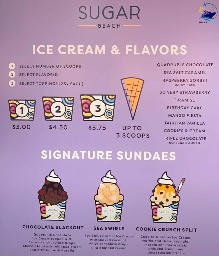 Royal Caribbean Cafe Promenade Menu 2025 Review & Tips