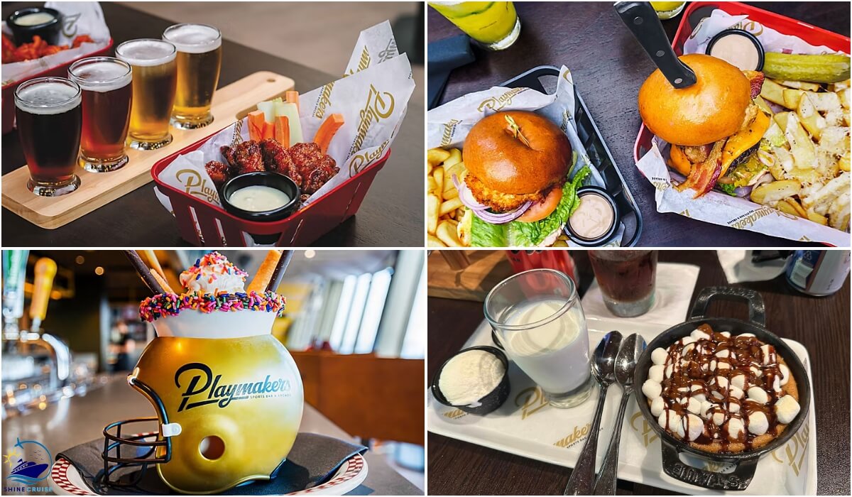 Playmakers Royal Caribbean Menu 2025 Review, Cost, & Tips