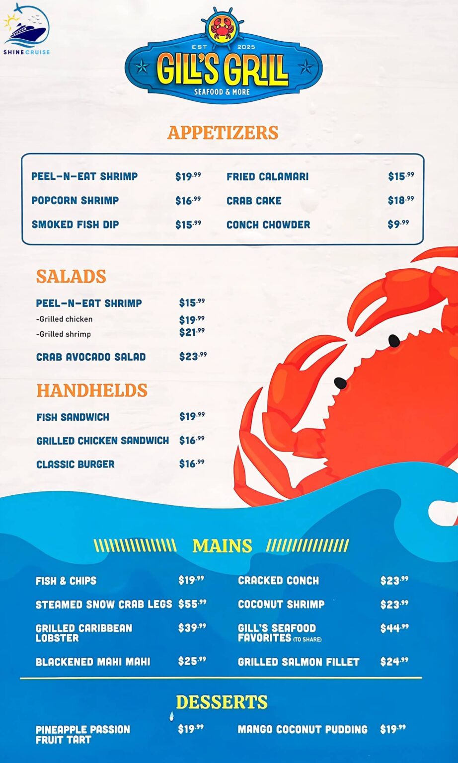 Carnival Celebration Key Food & Drinks Menu - Complete Guide