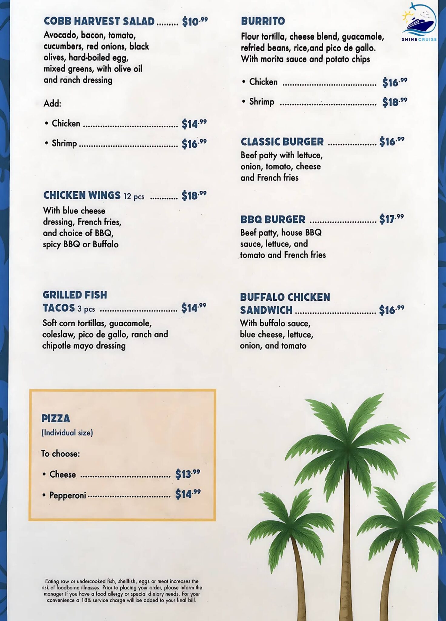 Carnival Celebration Key Food & Drinks Menu - Complete Guide