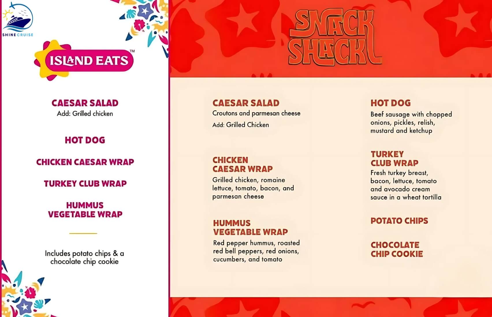 Carnival Celebration Key Food & Drinks Menu - Complete Guide