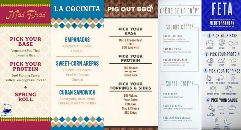 All Royal Caribbean Star of the Seas Restaurants with Menus